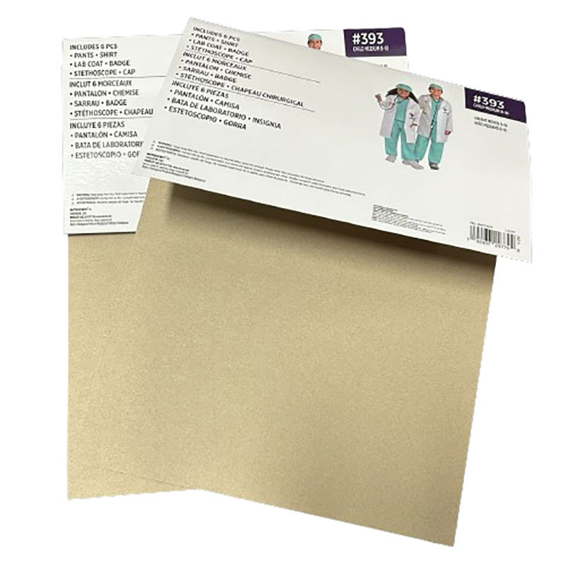 Garment Packaging Grey Card Customizable Patterns And Sizes